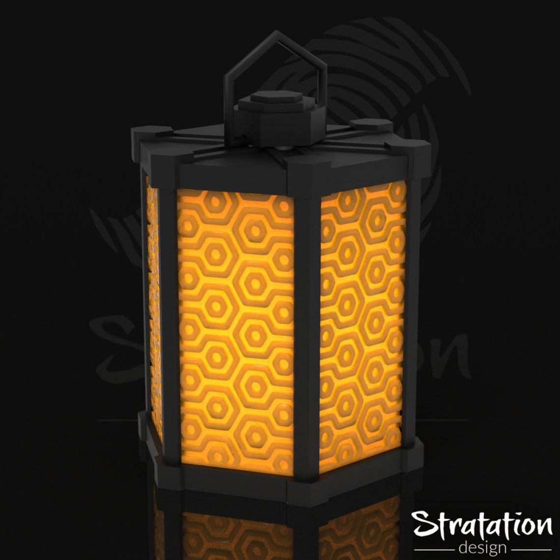 Modern Oriental Hexalanterns | Modern Lantern | Personalized Lantern ...