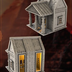 Architecture of Ancient Egypt (STL Files) + TTRPG Maps (JPG) | 3D ...