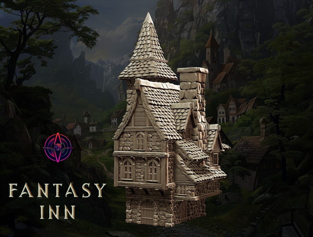 The Fantasy Inn | 28mm and 32mm - Etsy