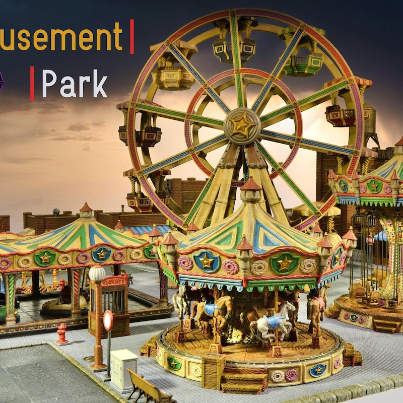 Amusement Ride - Etsy