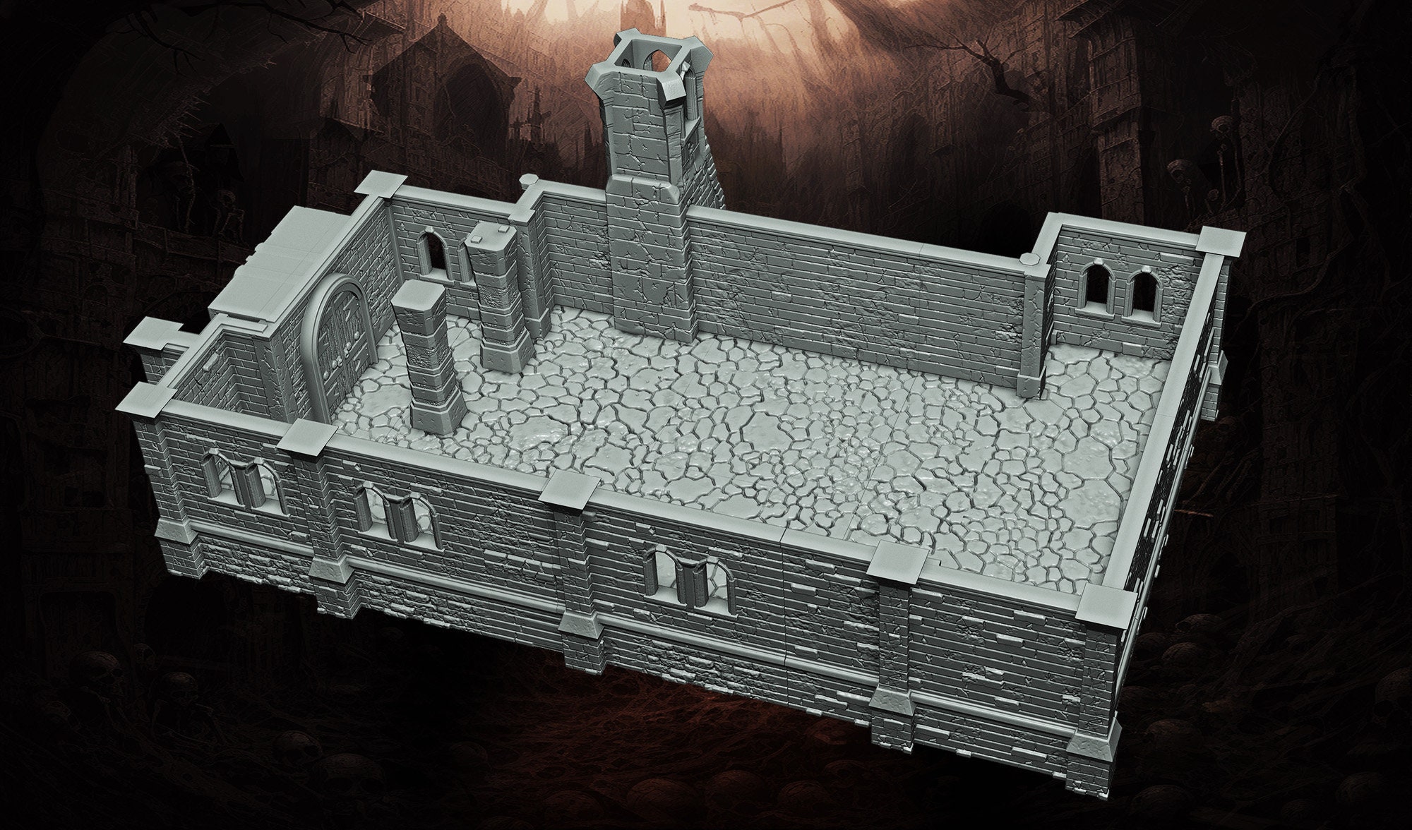 The Accursed Cathedral | 28mm and 32mm - Etsy