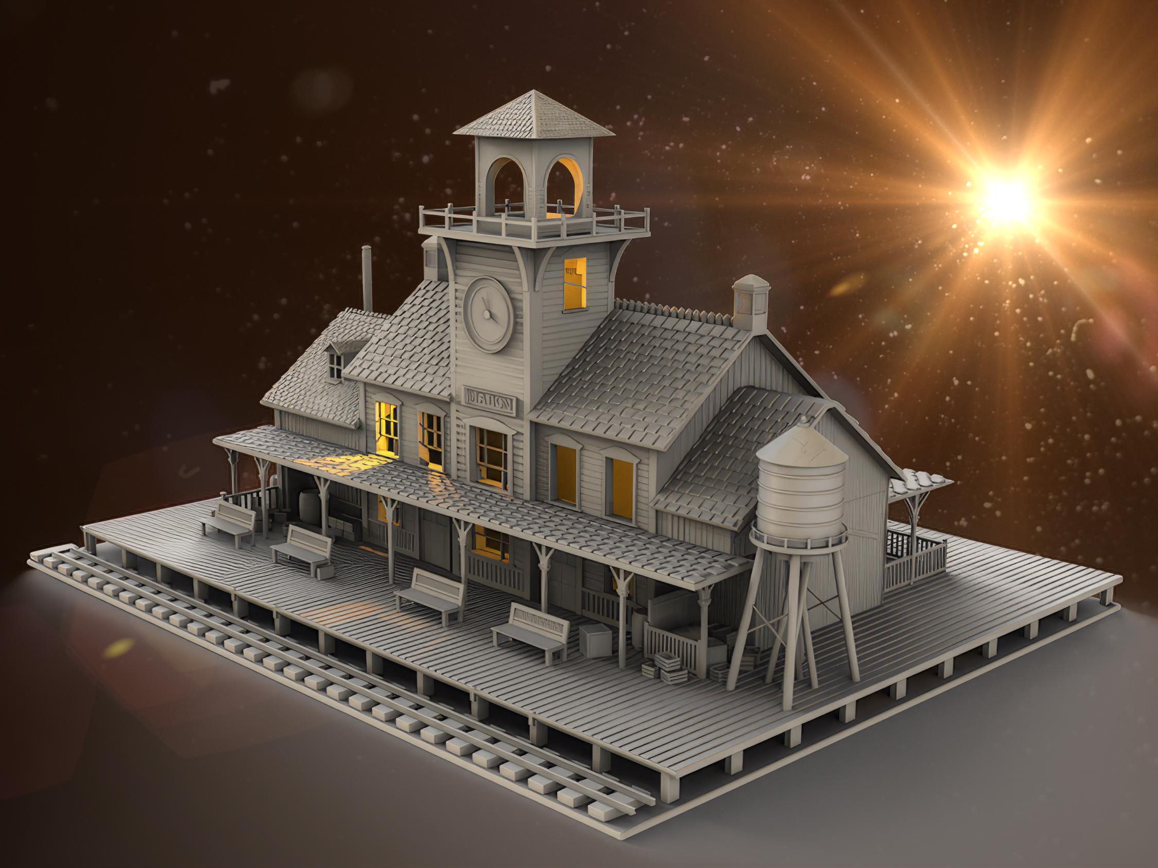 Wild West Collection (digital STL Files) | American Western | 3D ...