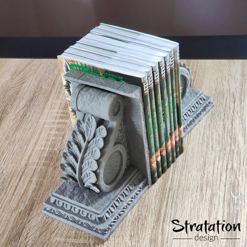 Athenian Bookends | Shelf Holder | Classic Home Accent | Greek Style ...