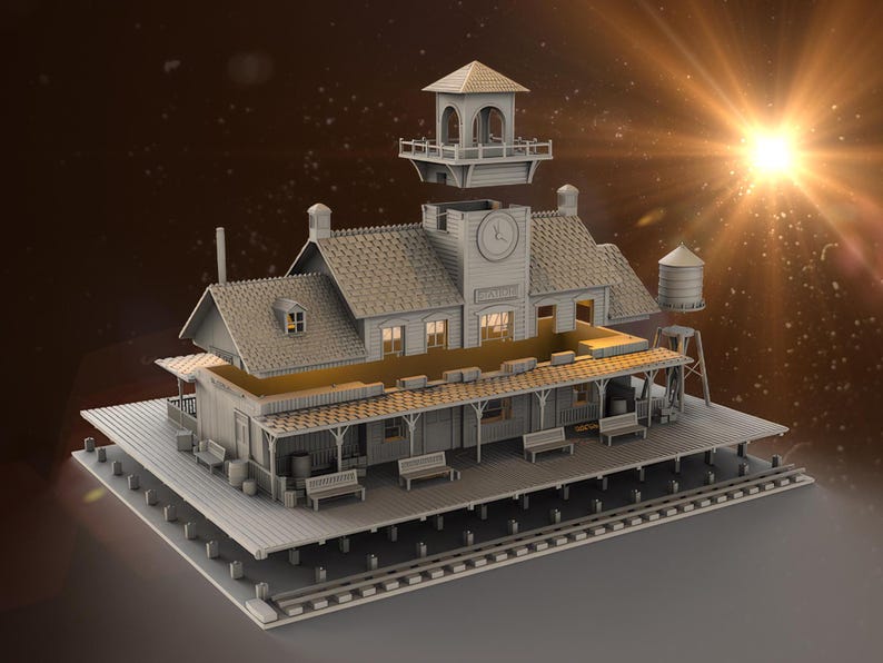 Wild West Collection (digital STL Files) | American Western | 3D ...