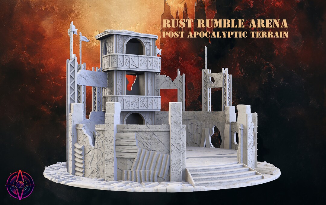 Rust Rumble Arena | Apocalyptic Terrain Collection | 28mm - Etsy