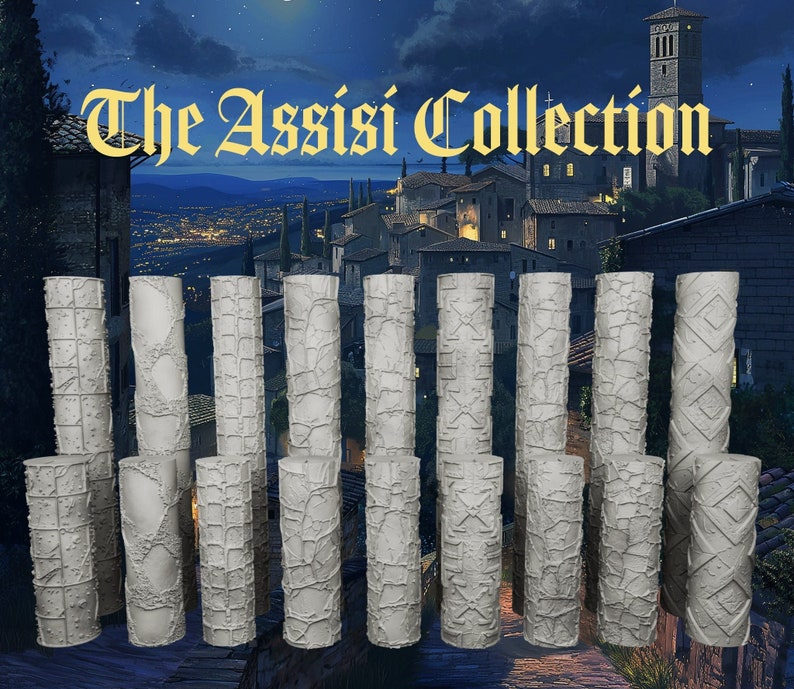 Texture Rollers Assisi Collection - Etsy