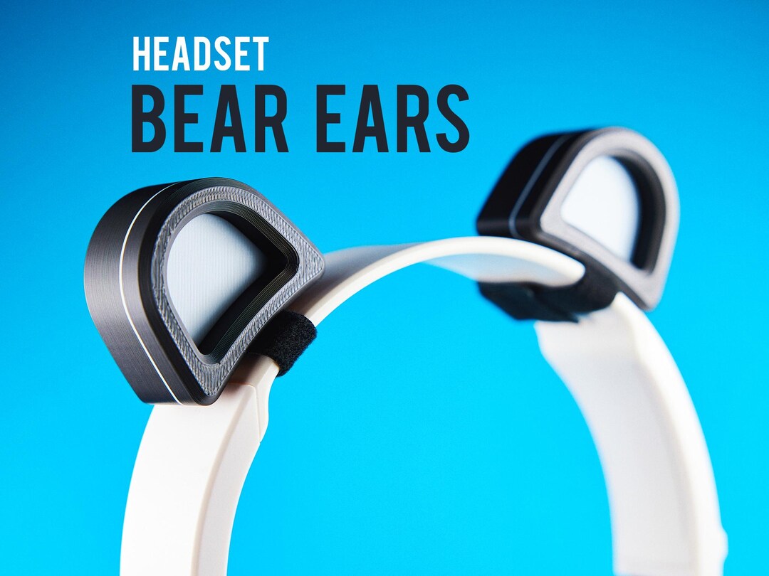 Cute Bear Ears for Headphones | Cute Bear Ears for Headbands | Cute ...