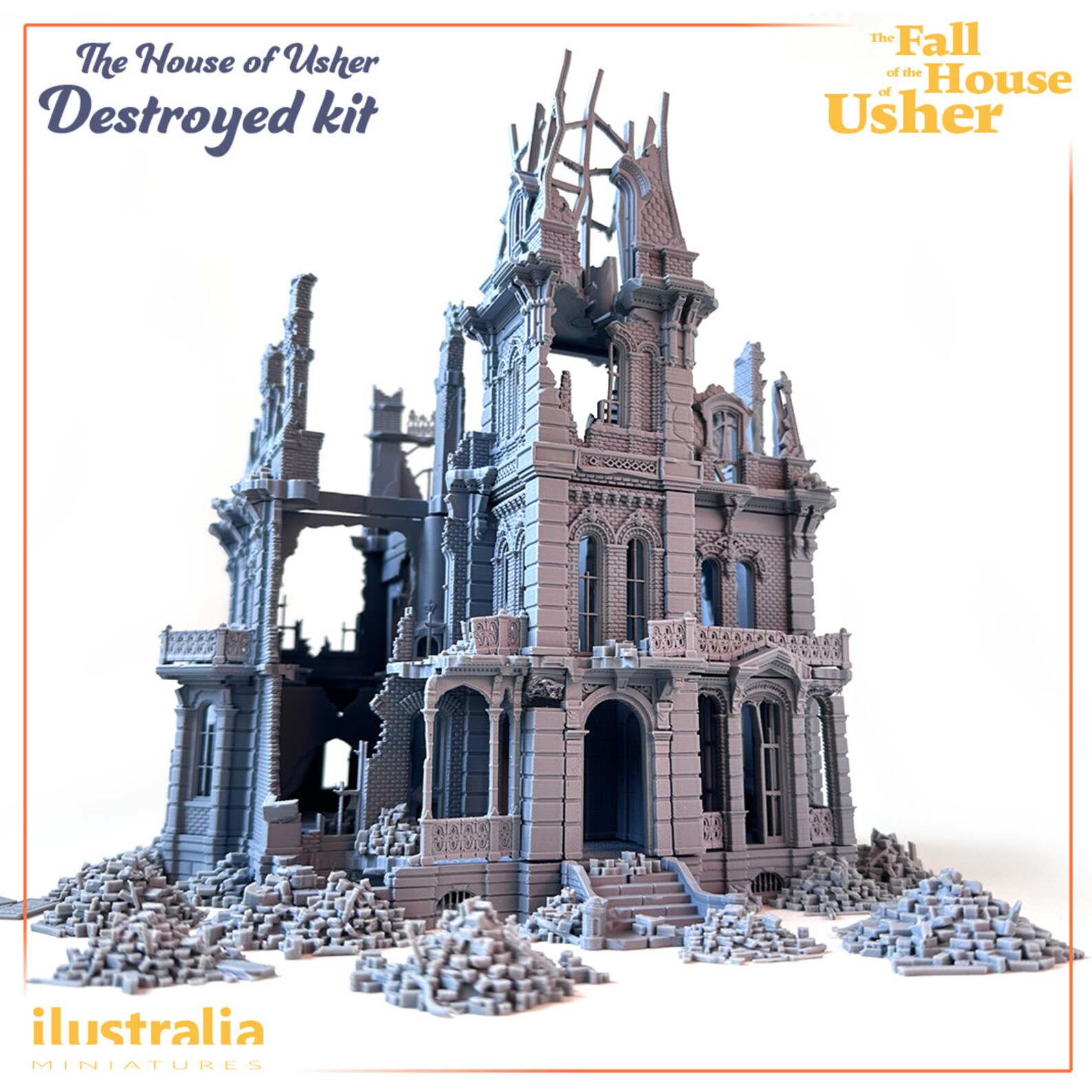 The Fall of the House of Usher 20mm and 28mm - Etsy