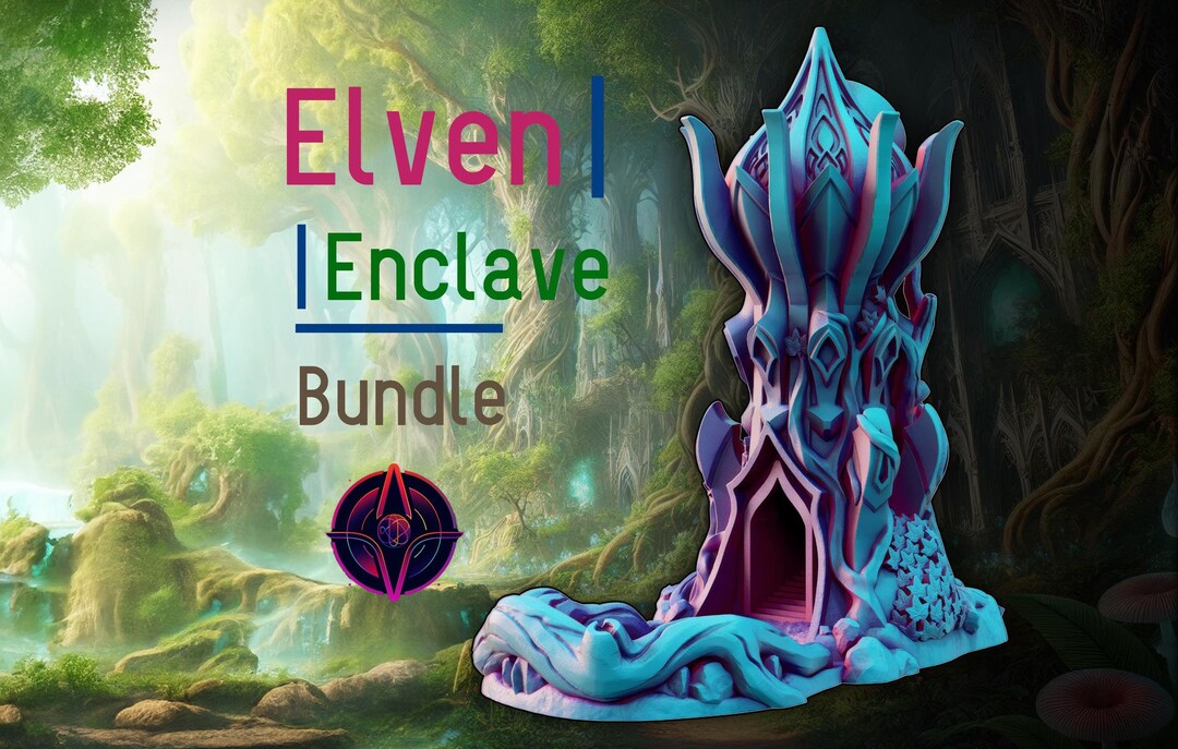 Eleven Enclave Bundle | Dice Tower | 3D Printed Dice Tower Bundle ...