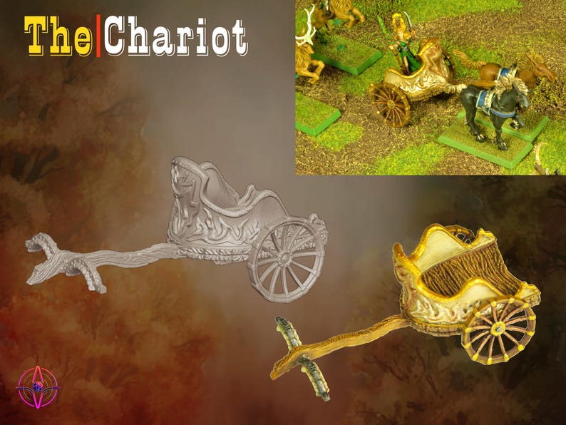 The Caravans | Unpainted | 3D Printed | 32-35mm Terrain Tabletop ...