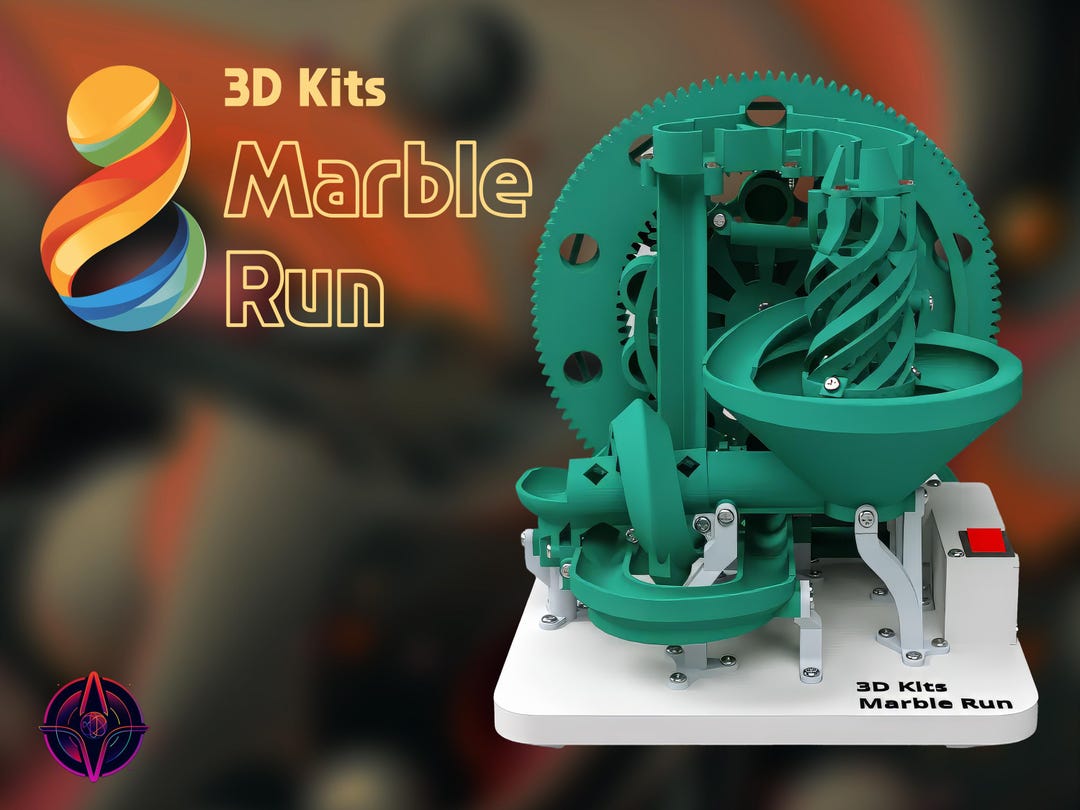 Marble Run by 3dkits | Electric Marble Run | 3D Printed | Fully ...