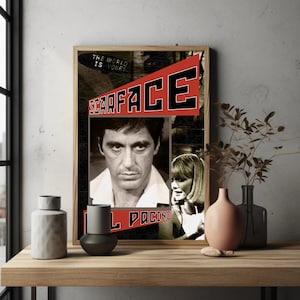 The Scarface Constructivism Style , 11x16", FHD Wall Decor Wall ...