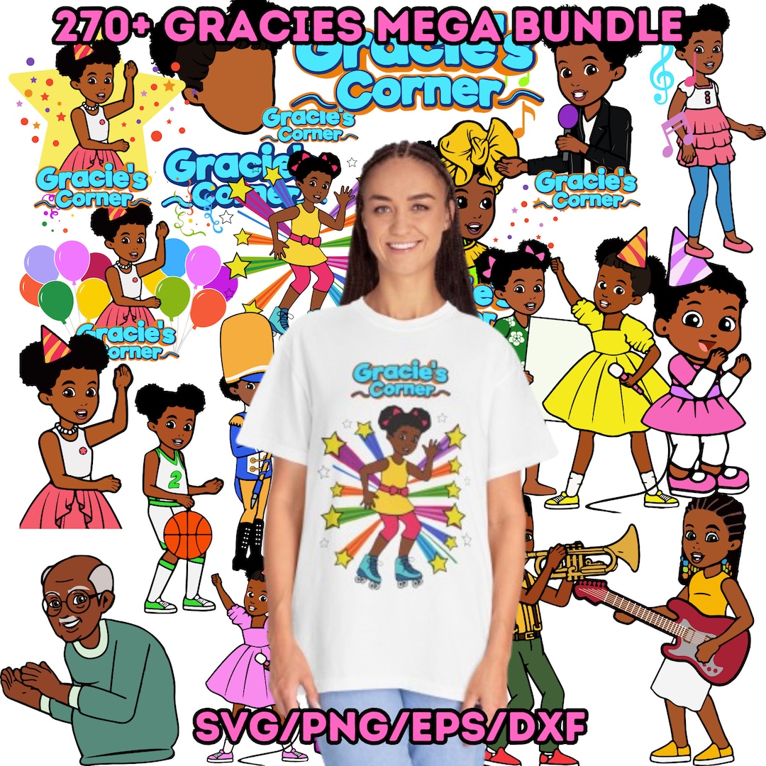 270 Gracie Corner and Friends Svg, Gracie Corner SVG, Gracie Corner ...