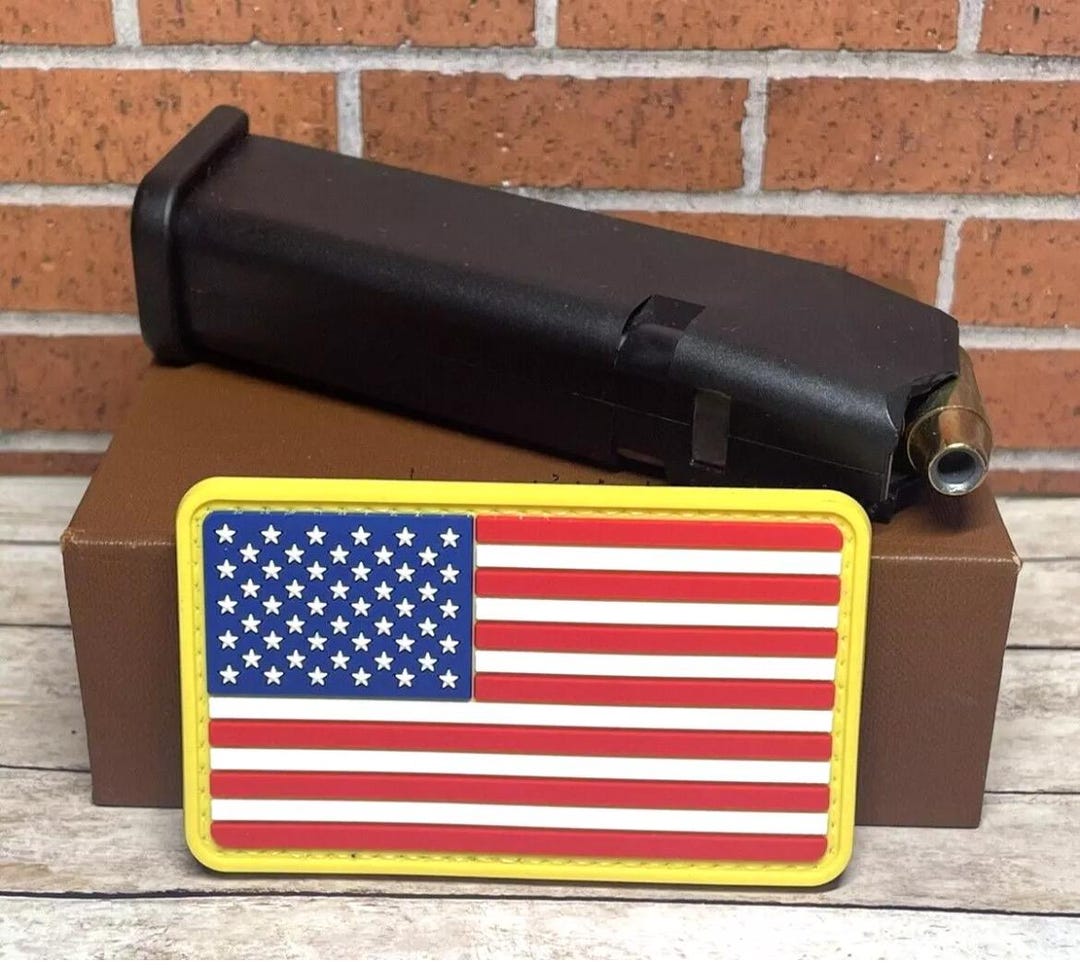 PVC Tactical Patch USA Special Forces Flag Patch Morale Gun United ...