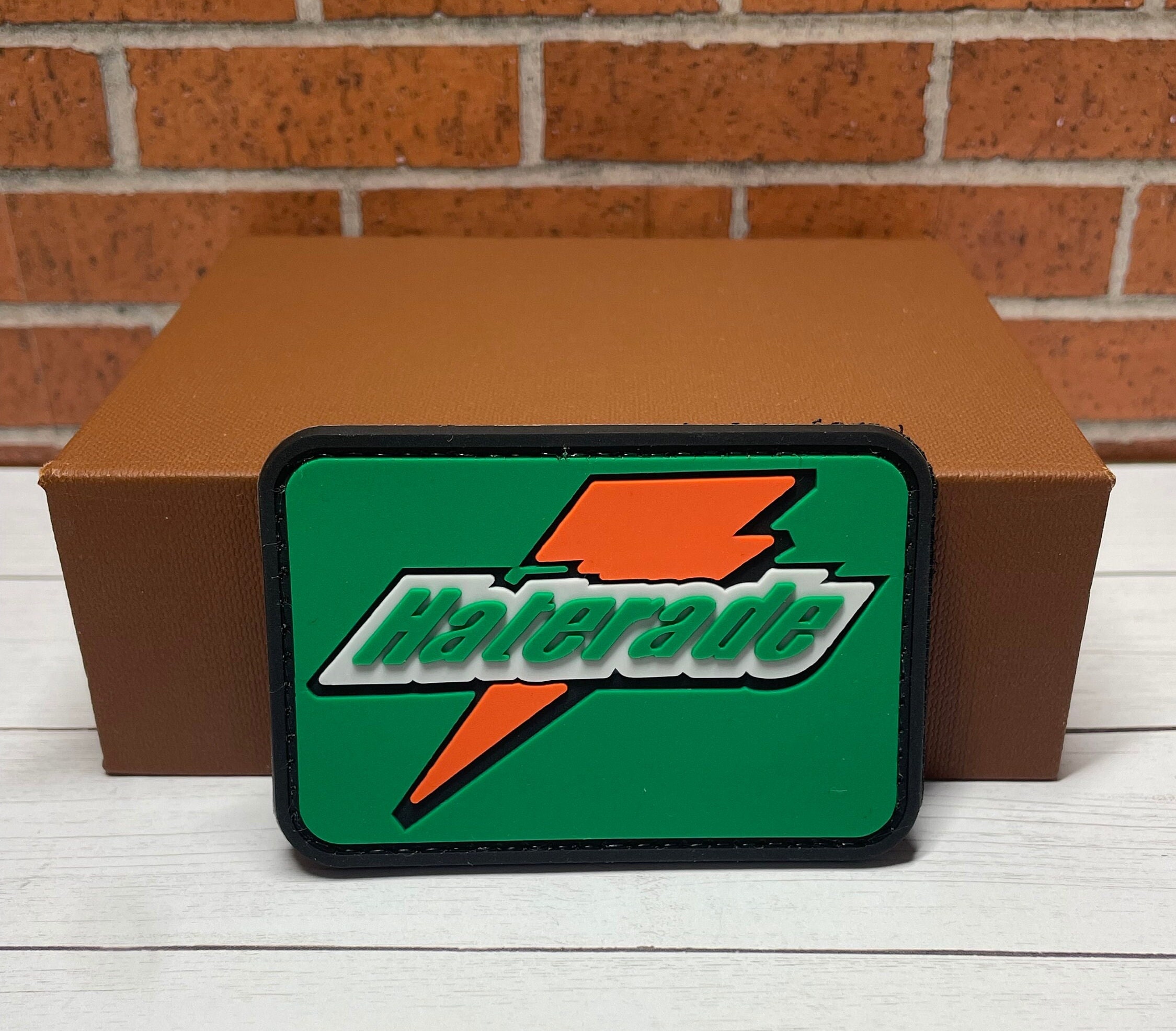 PVC Tactical Patch Tactical Morale Haterade Patch Rubber Gun Haterade ...