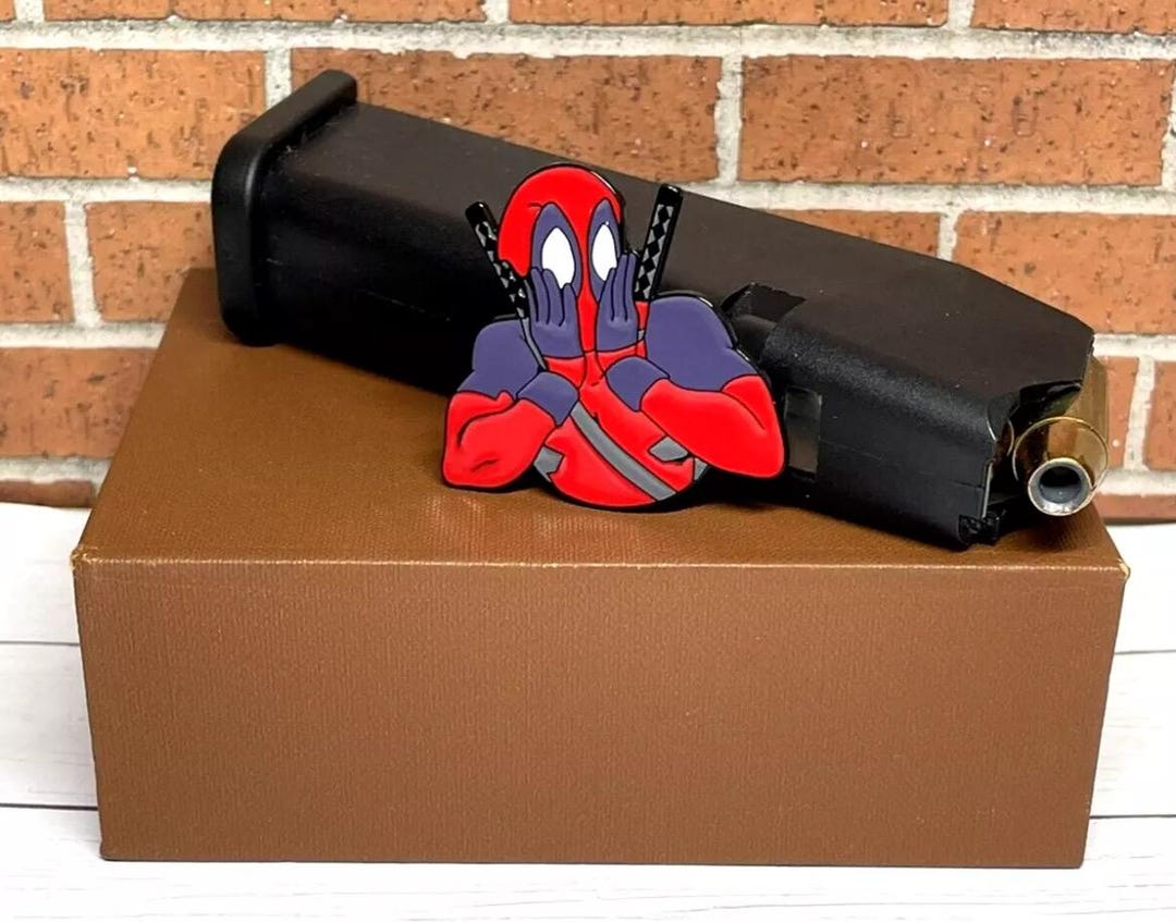 Deadpool Enamel Pin - Funny Deadpool Pin - Etsy