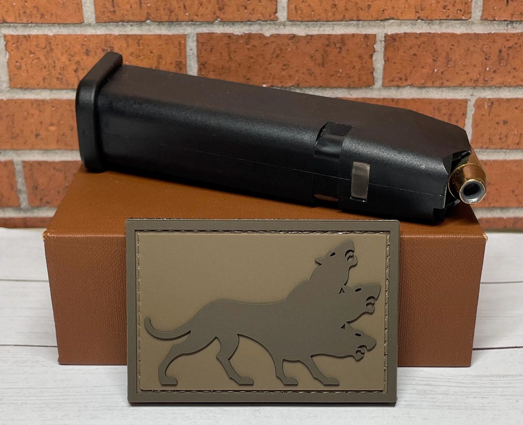 Morale Tactical Patch - PVC Werewolf Patch - Wolf Gun Patch - Etsy