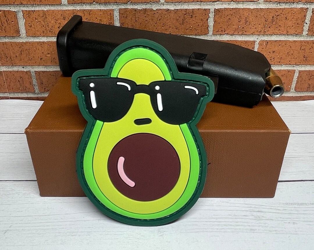 Avocado PVC Patch Tactical Morale Patch Funny Avocado Patch - Etsy