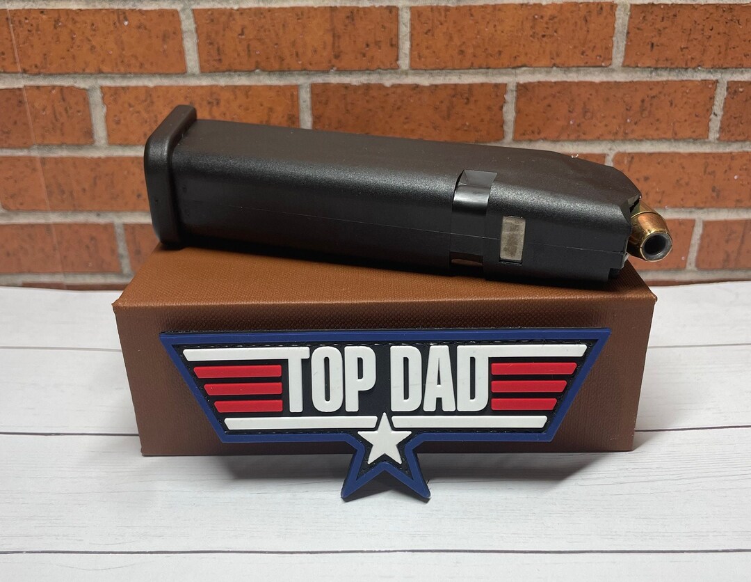 Top Dad Top Gun PVC Patch Tactical Morale Air Force Rubber Patch Hook ...