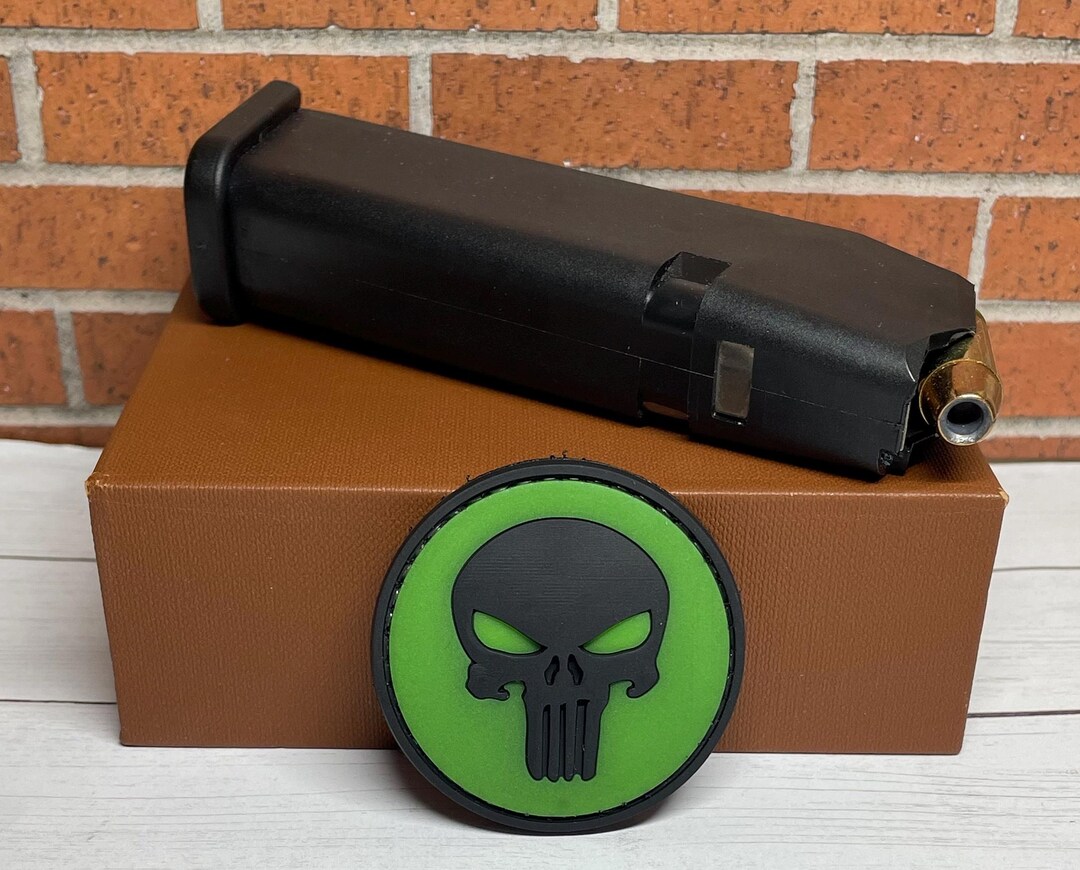 Punisher Skull PVC Patch: Tactical Morale Patch, Hook Backed - Etsy