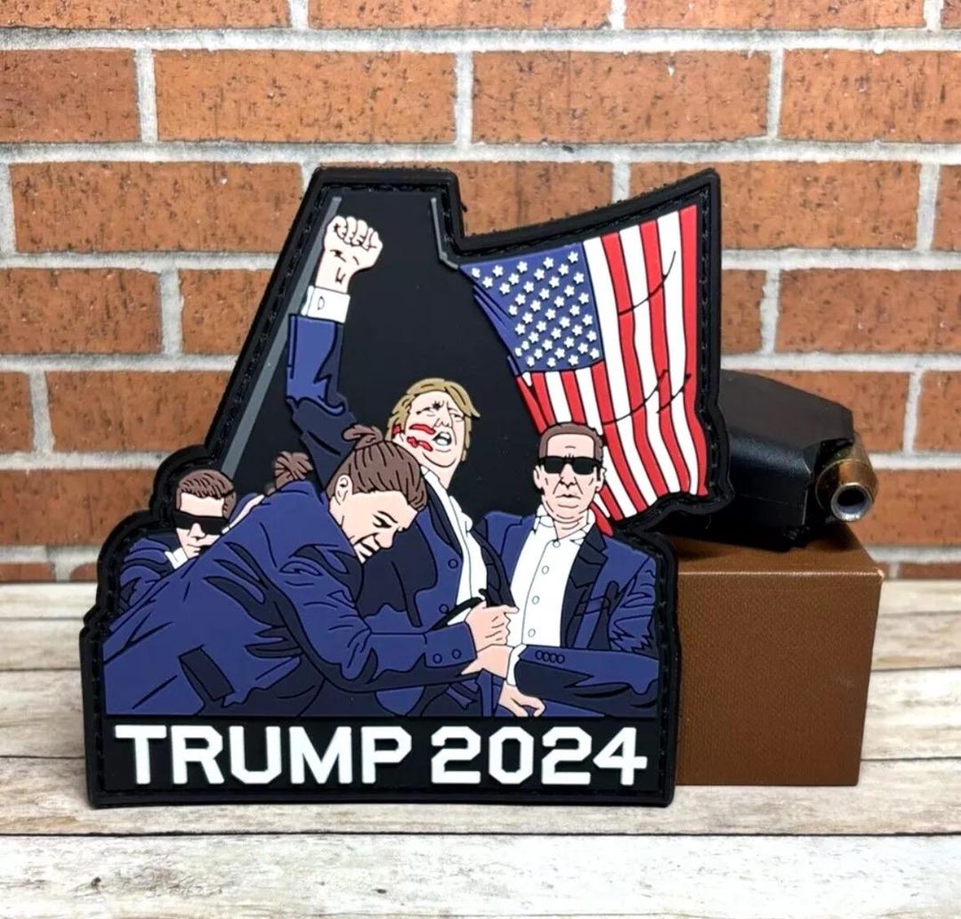 PVC Tactical Patch - Maga Trump Patch - Morale Trump 2024 Patch - Etsy