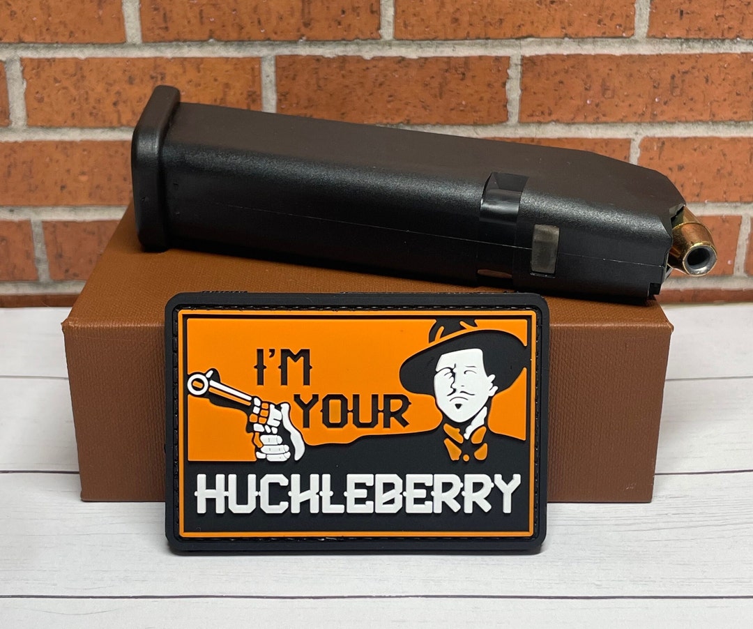 I'm Your Huckleberry PVC Gun Patch - Tactical Morale Tombstone Rubber ...