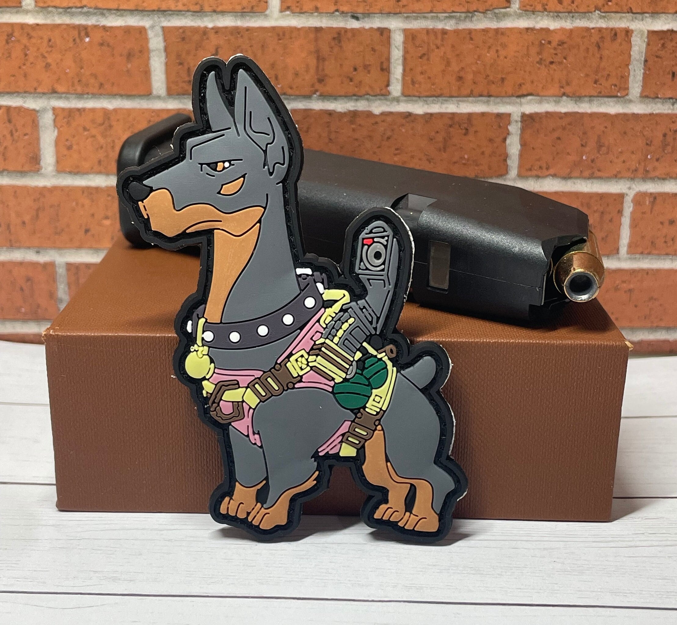 PVC Tactical Patch Doberman Dog Patch Morale Military K9 Patch - Etsy