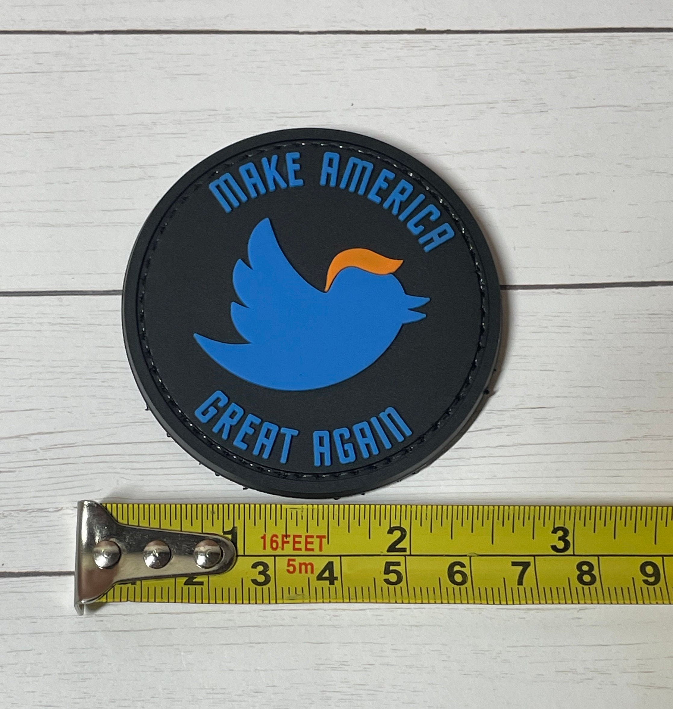 Make America Great Again Tactical Patch PVC Morale Rubber Trump Patch ...