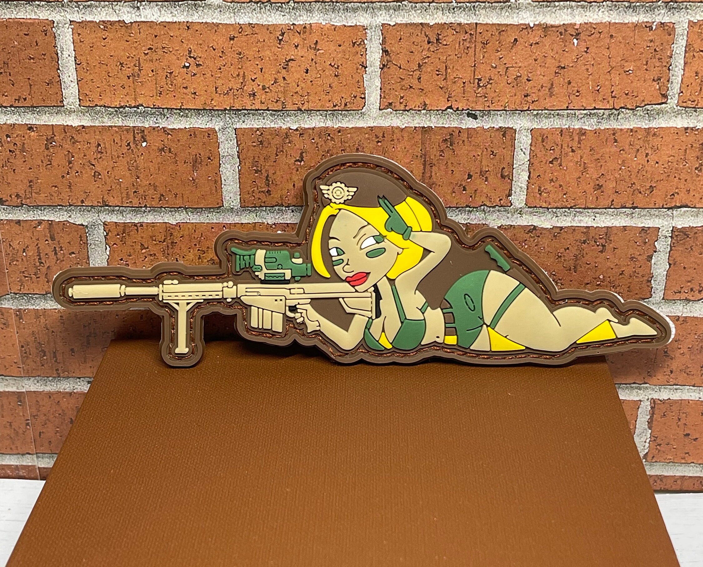 PVC Tactical Patch 3D Sexy Girl Gun Patch Morale Military Girl Rifle Patch - Etsy