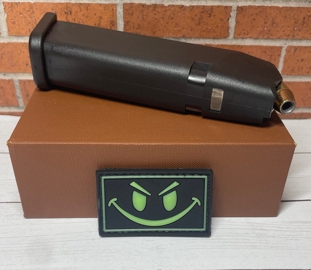 Tactical PVC Patch - Evil Smiley Face Patch - Glow in Dark Smile Patch ...