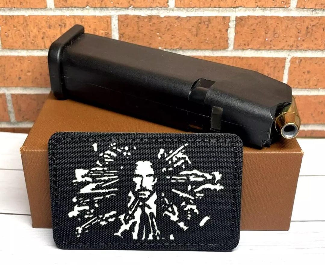 Tactical Patch - Wick Patch - Glow in Dark Morale John Patch - Hook & Loop - Etsy