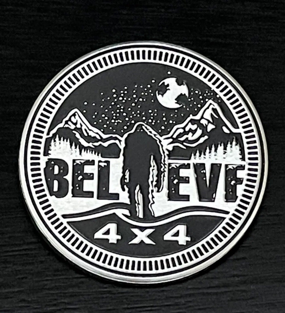 Squatch Believe Rated 4X4 Fender Badge off Road Automotive Bigfoot Sasquatch Emblem - Etsy