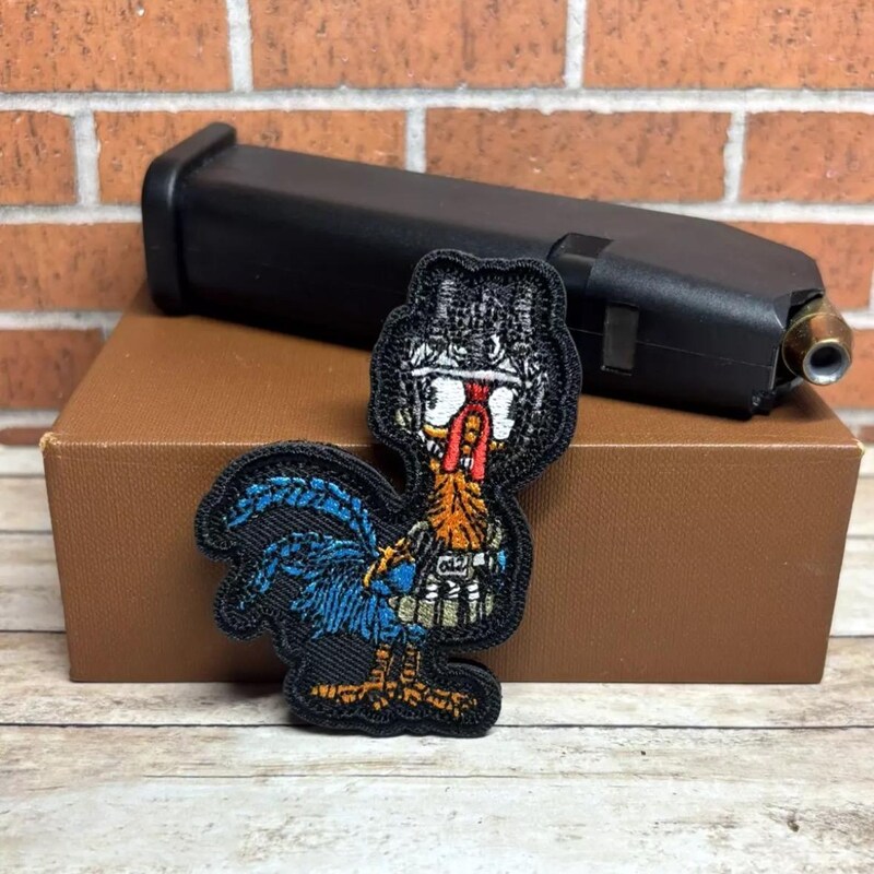 Embroidered Rooster - Etsy