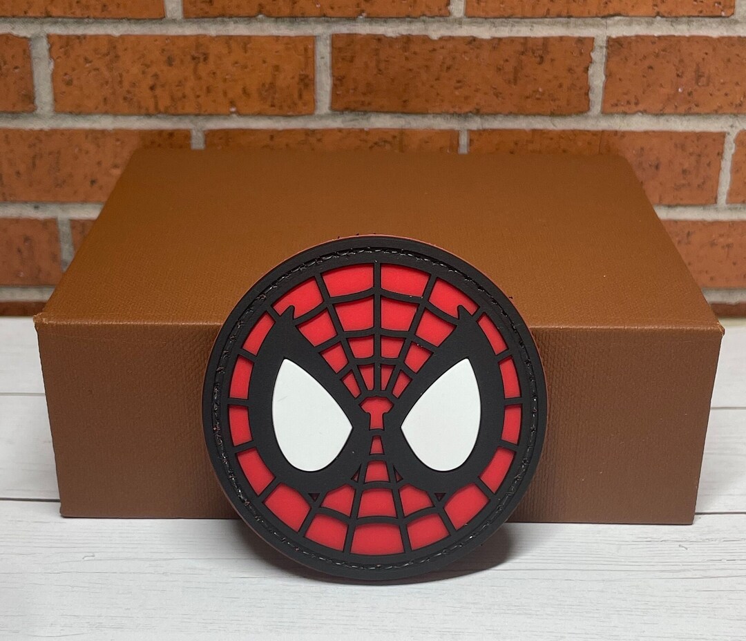 Spiderman PVC Patch - Tactical PVC Morale Gun Superhero Patch - Etsy