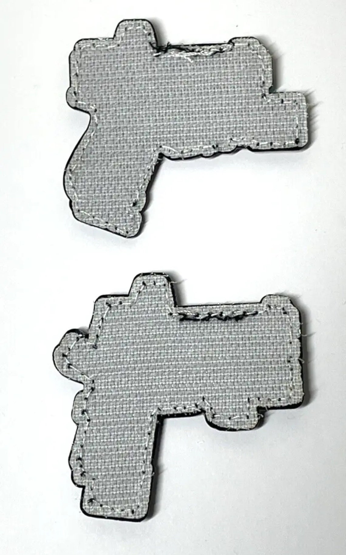 Glock 1911 PVC Gun Patch 2PC Set Tactical Morale Military Pistol Patch ...