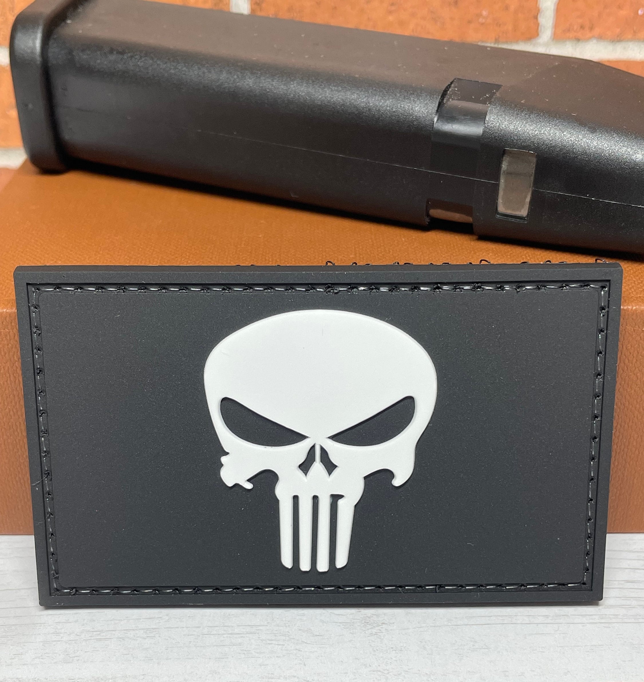 Punisher PVC Patch Tactical Morale Skull Patch Punisher Patch Hook Backed - Etsy