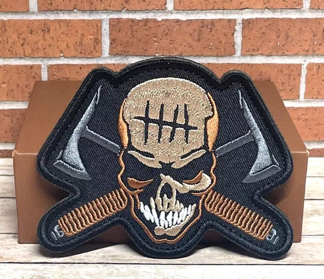 Skull Viking Patch Tactical Morale Patch Embroidered Punisher Viking Axe Military Patch - Etsy
