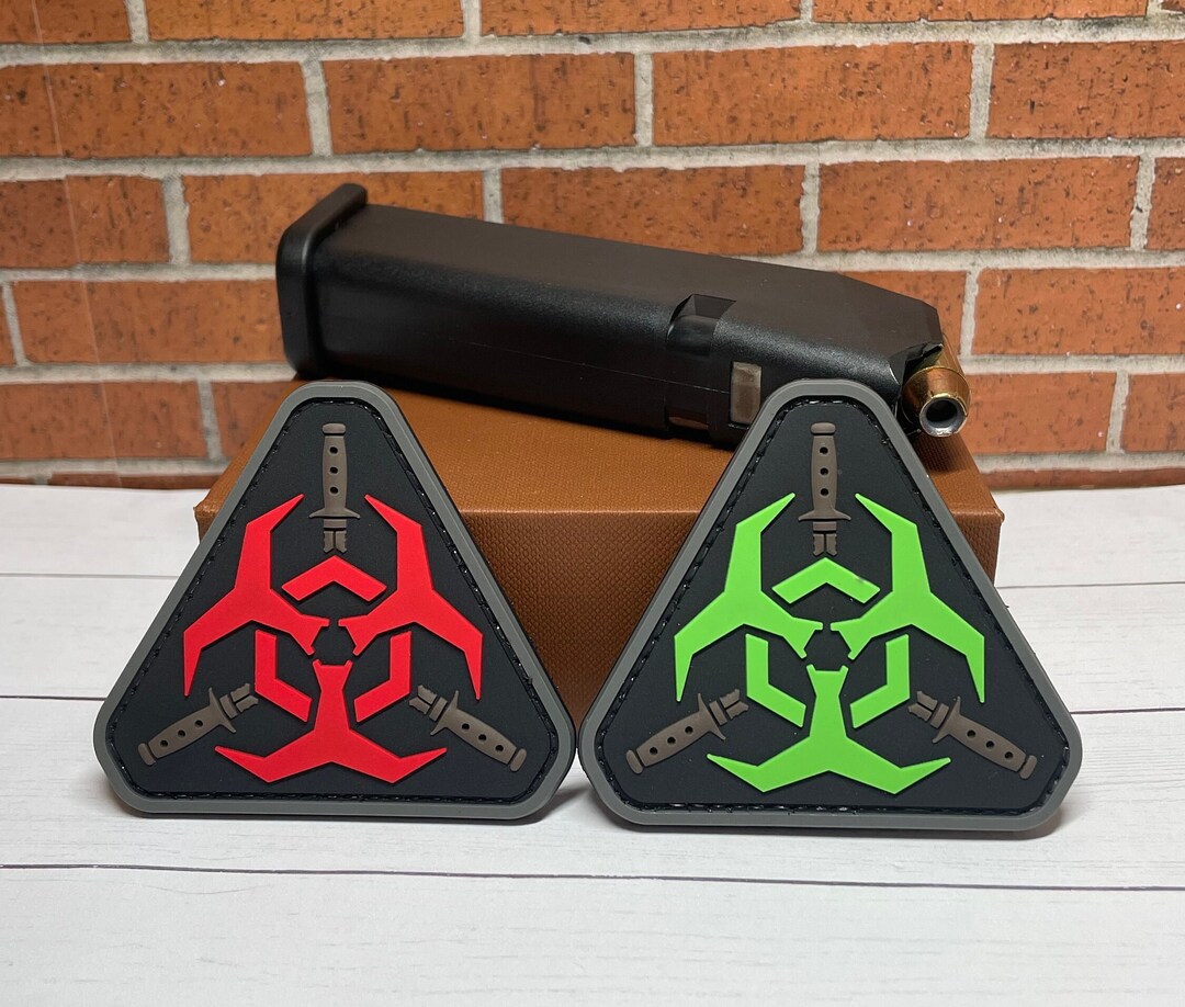 Biohazard PVC Patch - Tactical Morale Resident Evil Knives Biohazard ...