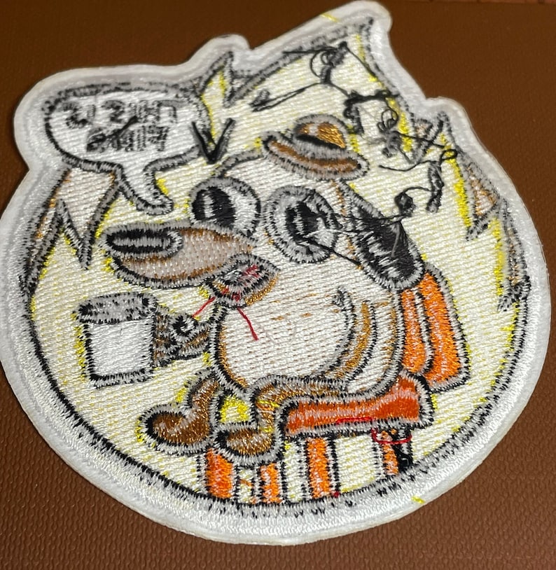 Tactical Morale Patch Embroidered This is Fine Patch Iron on Gun Meme Patch - Etsy UK