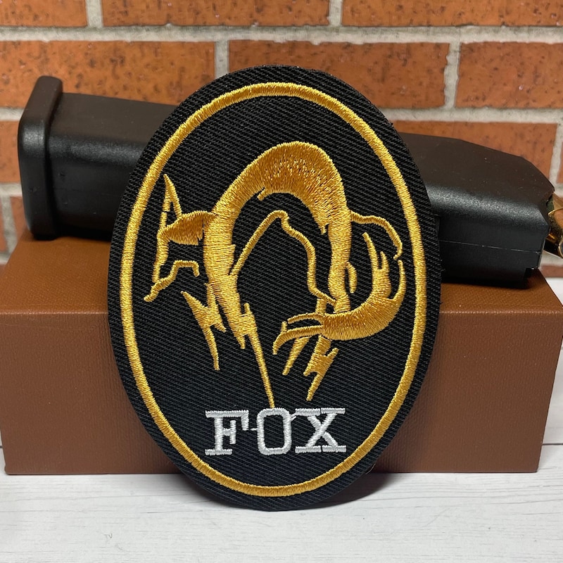 Embroidered Fox Patches - Etsy
