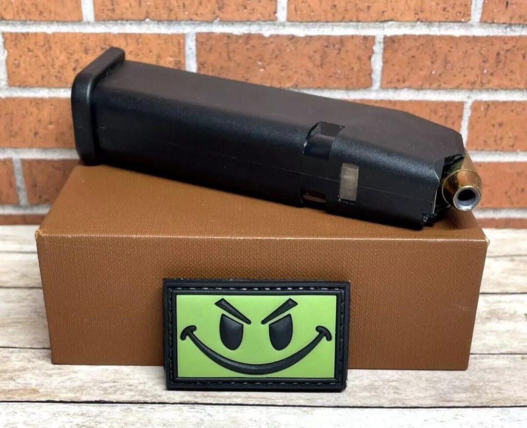 Tactical PVC Patch - Evil Smiley Face Patch - Glow in Dark Smile Patch - Etsy