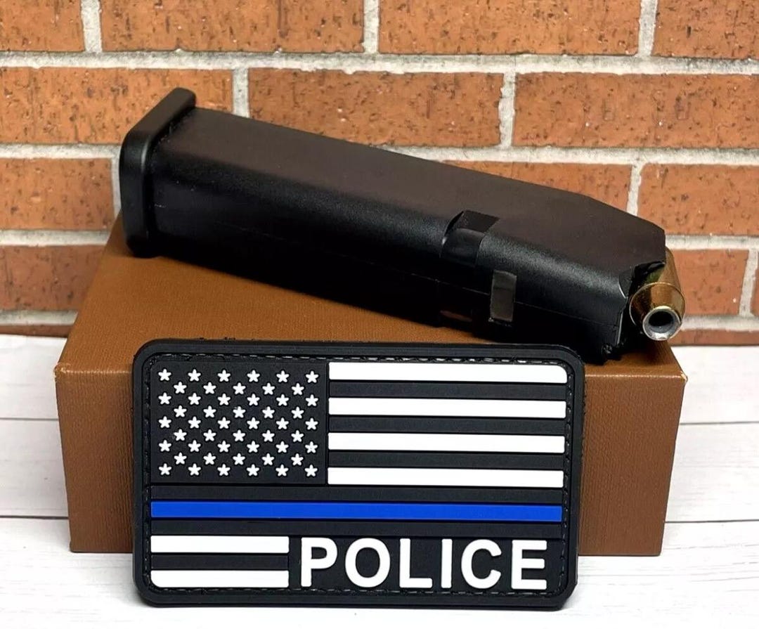 United States Police PVC Patch - Tactical Morale Police Thin Blue Line ...