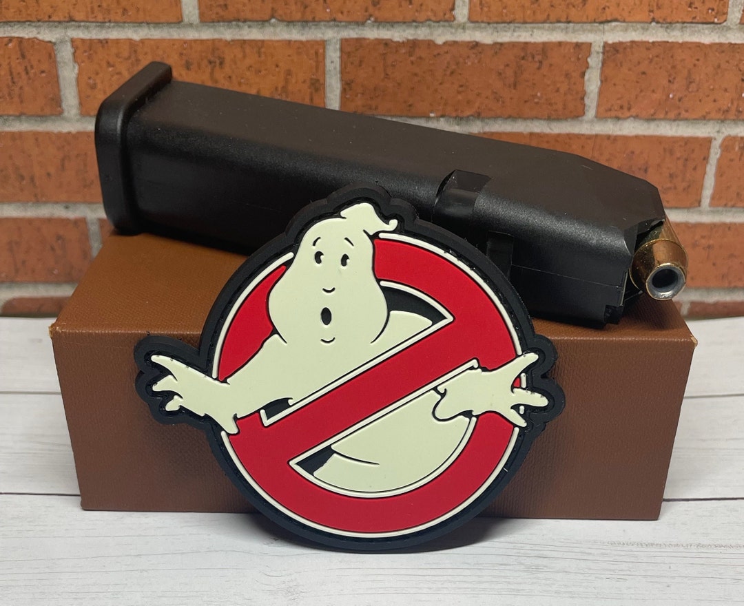 Ghostbuster PVC Patch - Tactical Morale Patch - Glow in Dark Ghost Patch - Etsy