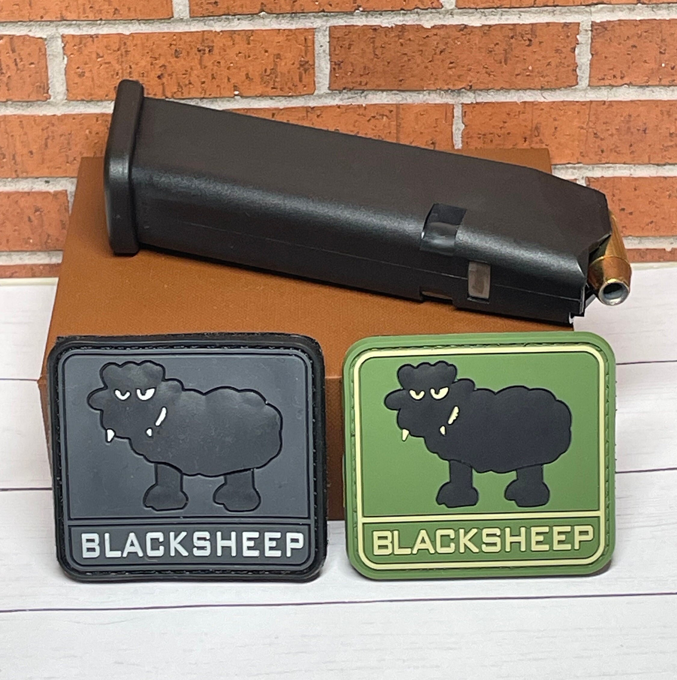 Black Sheep Tactical 3D PVC Patch - Rubber Seal Recon Hook Backed ...