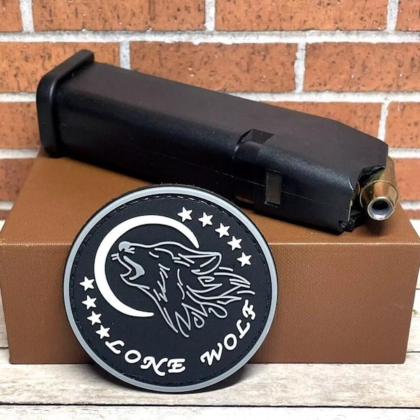 Wolf Military Patch - Etsy