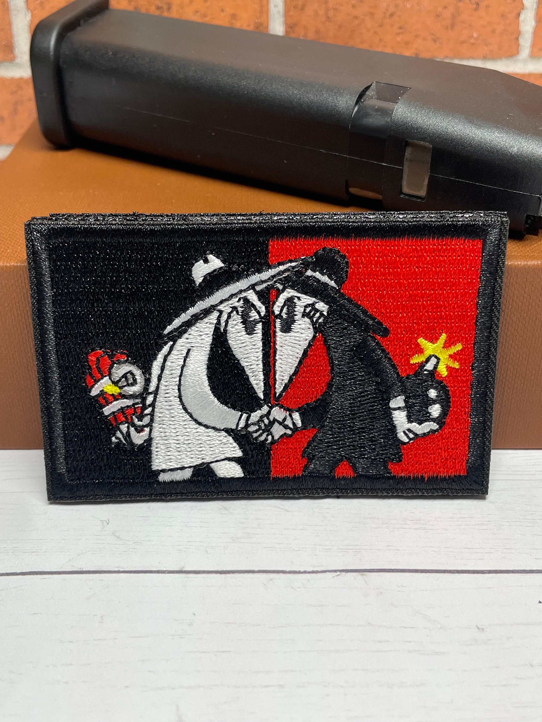 Spy Vs Spy Patch - Tactical Morale Patch - Embroidered Arcade Retro Spy ...