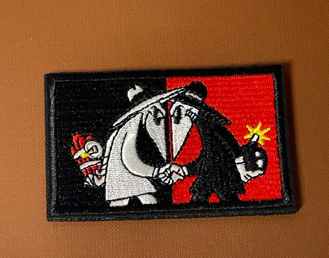 Spy Vs Spy Patch - Tactical Morale Patch - Embroidered Arcade Retro Spy ...
