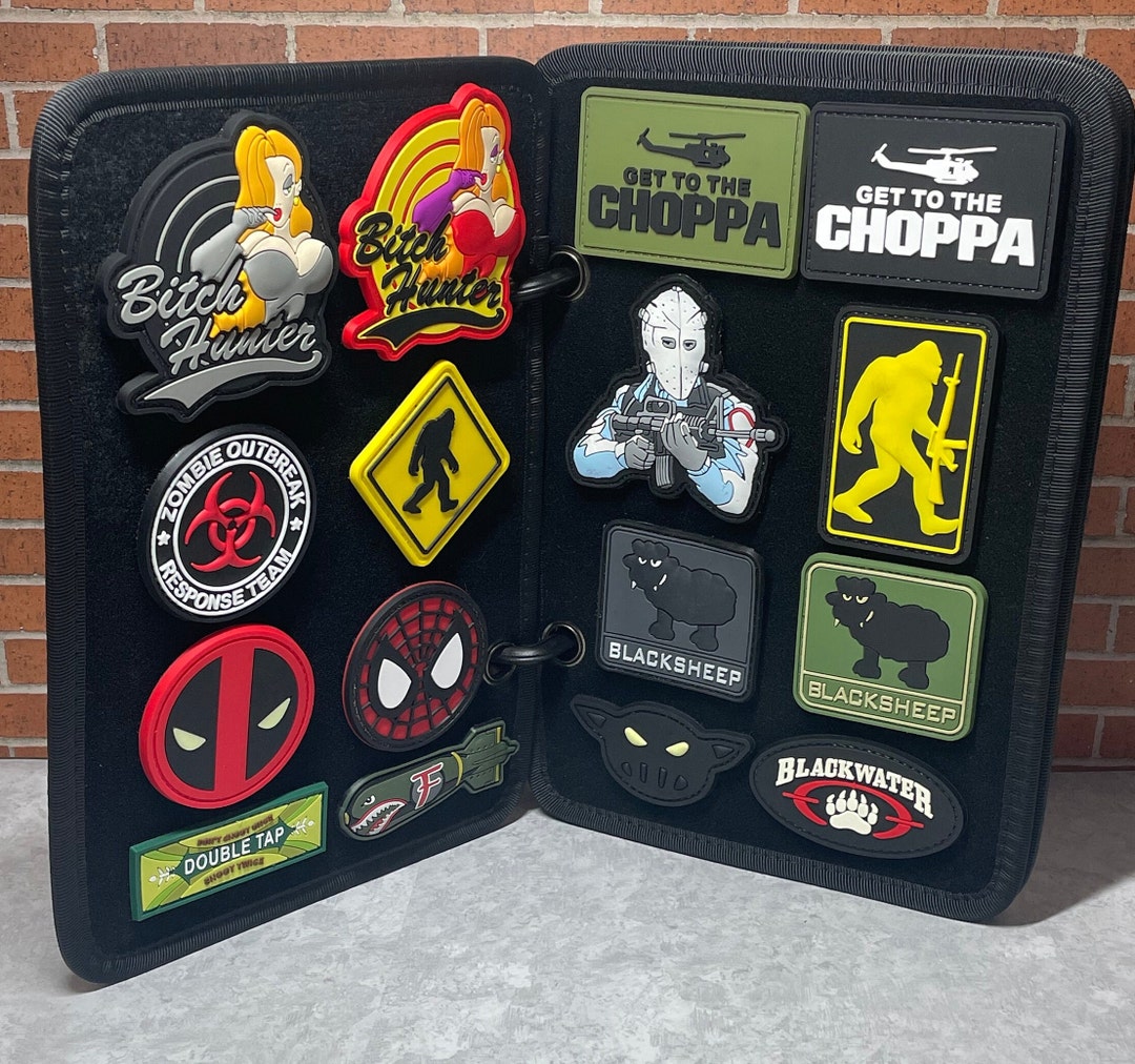 Tactical Morale Patch Book for Patches - Patch Book Holder - Etsy