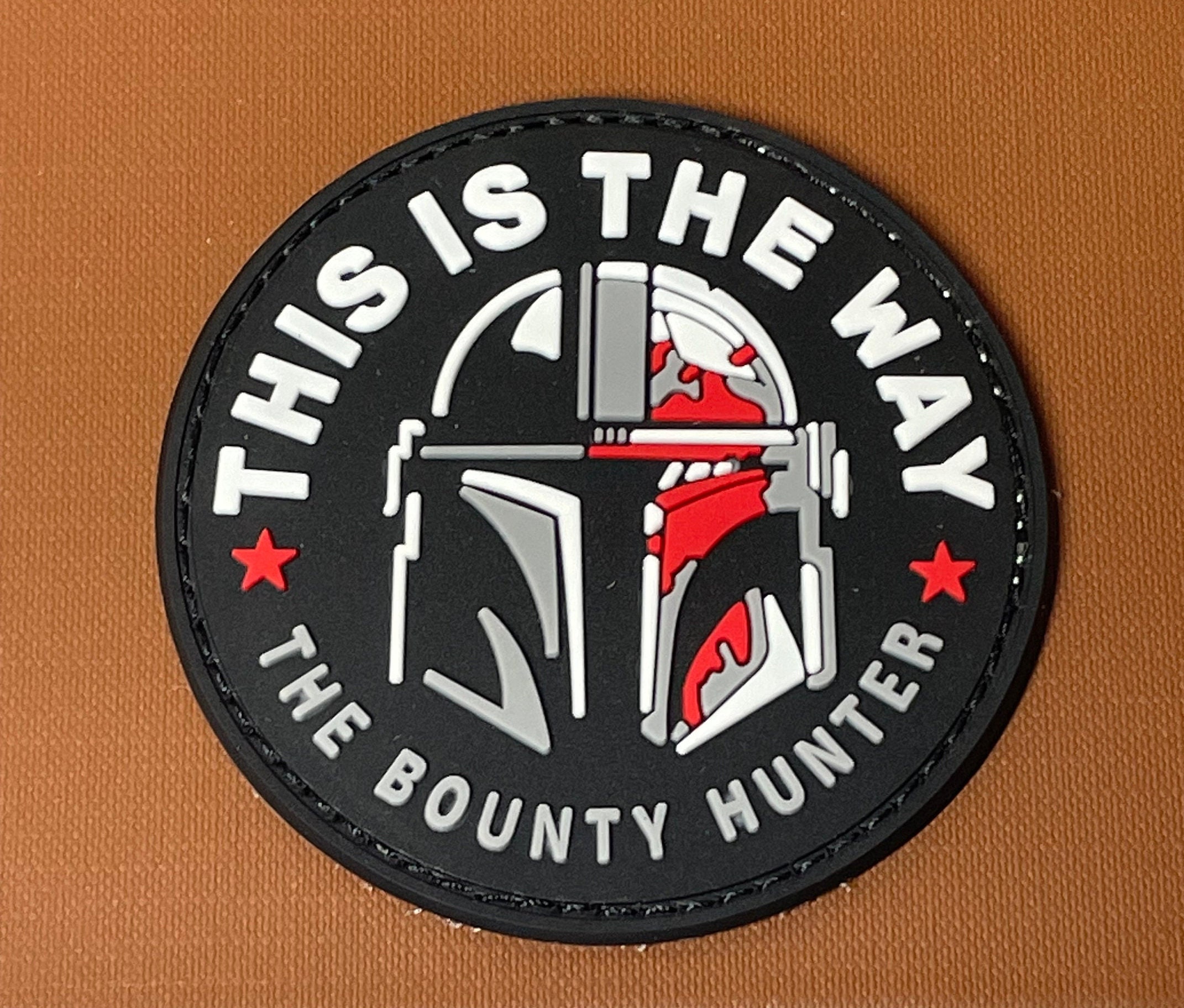 Mandalorian Patch This is the Way Bounty Hunter PVC Patch Hook Backed ...