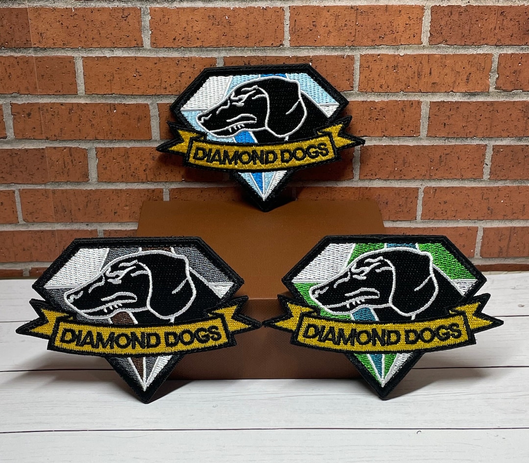 Diamond Dogs Tactical Patch - Metal Gear Solid Fox Hound Dogs Patch ...